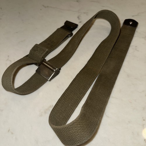 SURPL WW2 M1 Garand SLING RIFLE STRAP GREEN Proper Buckles & Weave | eBay