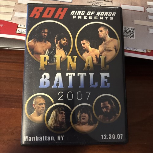 ROH Final Battle 2007 DVD Ring of Honor Danielson v Hero v Morishima | eBay