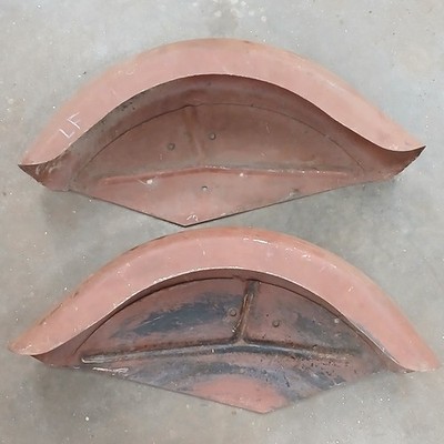 Hotrod Street Rod Custom Front Fenders Steel Bobbed Ford 1932 1931 ...