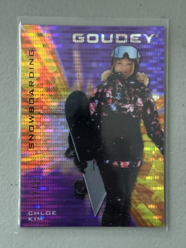 2021 Upper Deck Goodwin Champions - Goudey Chloe Kim #G17 Platinum ...