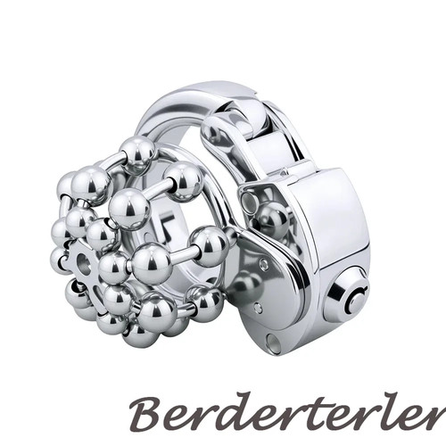 New Adjustable Stainless Steel Chastity Cage Metal Locks Chastity ...