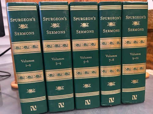 Spurgeon’s Sermons By Charles Spurgeon 5 Book Complete 10 Volume Set ...