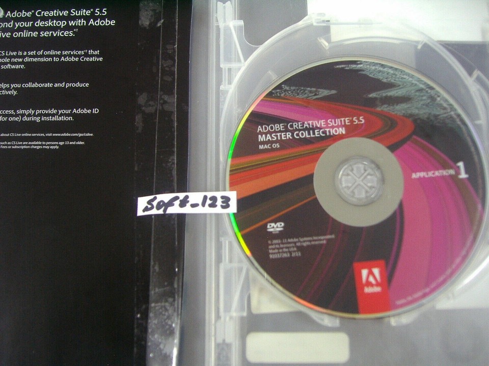 Adobe Creative Suite 5.5 CS5.5 Master Collection For MAC OS Full DVD Version | eBay