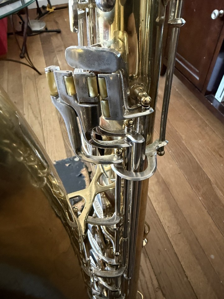 Conn Low A 11M Baritone Saxophone Bari Sax made in Elkhart Ind. Serial ...