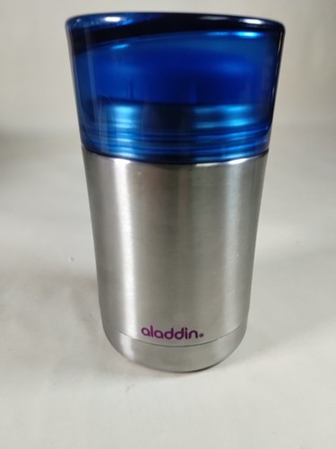 Aladdin Stainless Steel Insulated Food Jar-Mug-Soup-Hot-Drinks w/ Blue ...