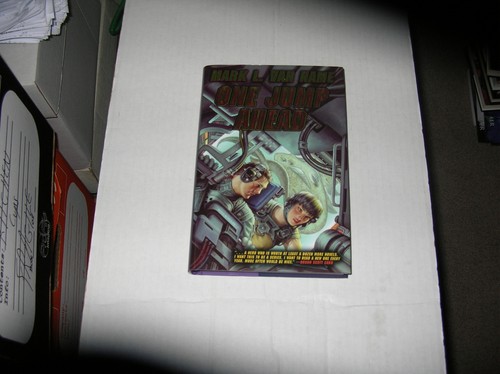 One Jump Ahead by Mark L. Van Name (2007, Hardcover) SIGNED 1st/1st ...