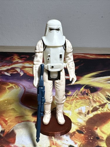 Vintage Star Wars Snowtrooper with Rifle 1980 Hong Kong Kenner ...