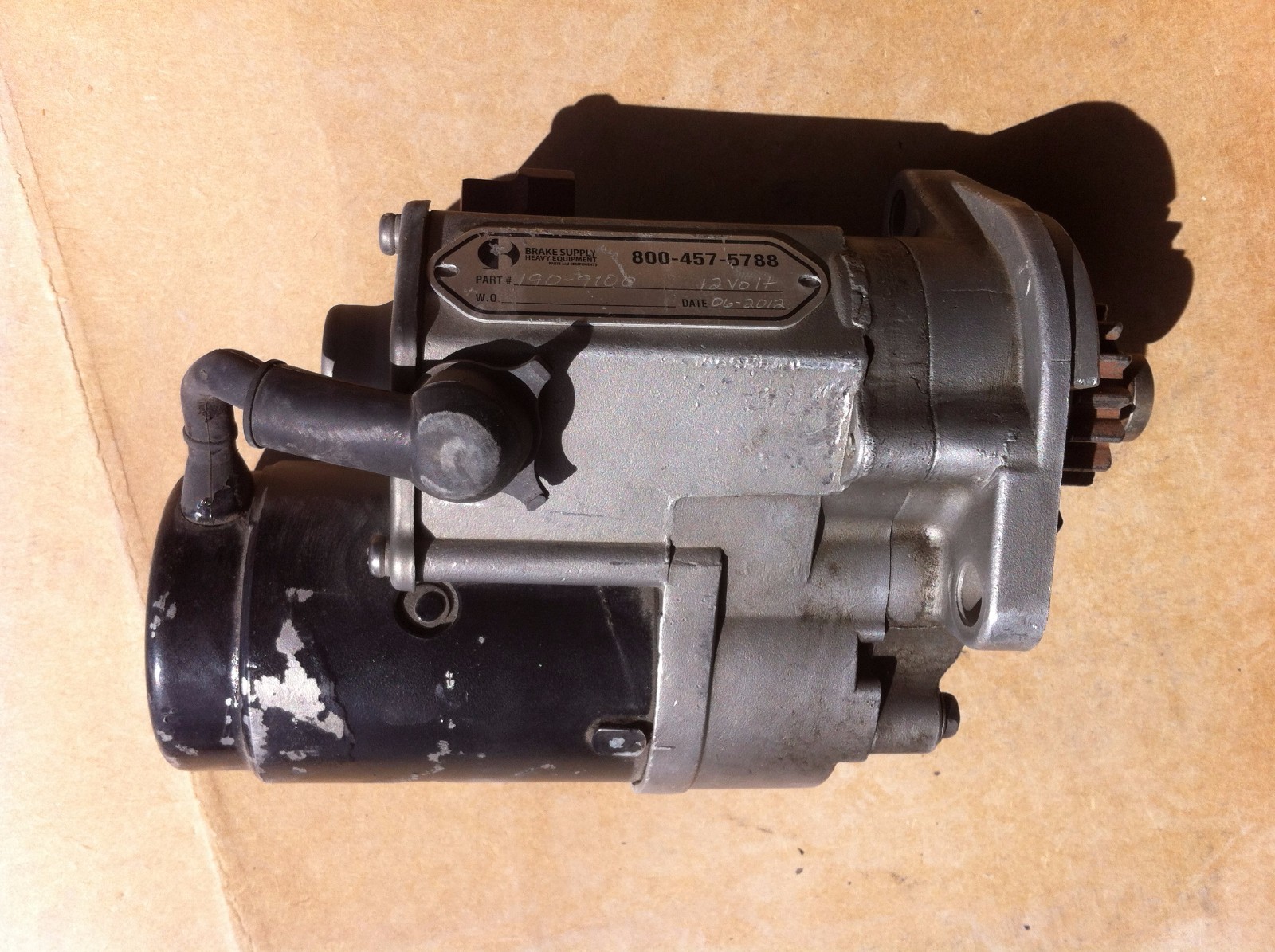 12V STARTER MOTOR 1909100 REBUILT | eBay