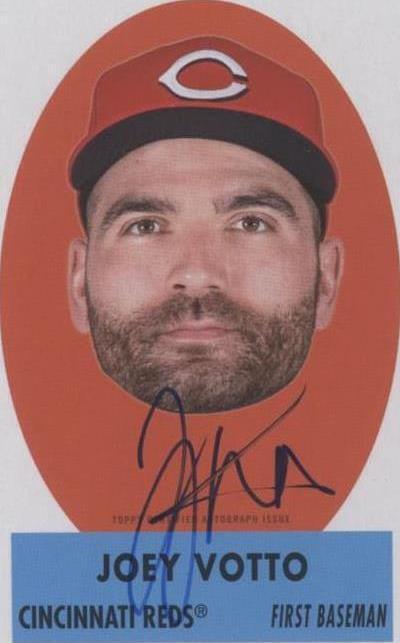 2021 Topps Archives - 1963 Topps Peel-Off Autographs Joey Votto #TPOA ...