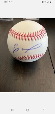 Eloy Jimenez Signed Baseball Chicago White Sox Autographed Auto MLB | eBay