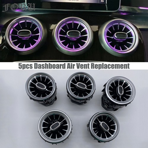 64 Color Ambient Light For w205 Mercedes-Benz C Class COUPE AC Vent C43 ...