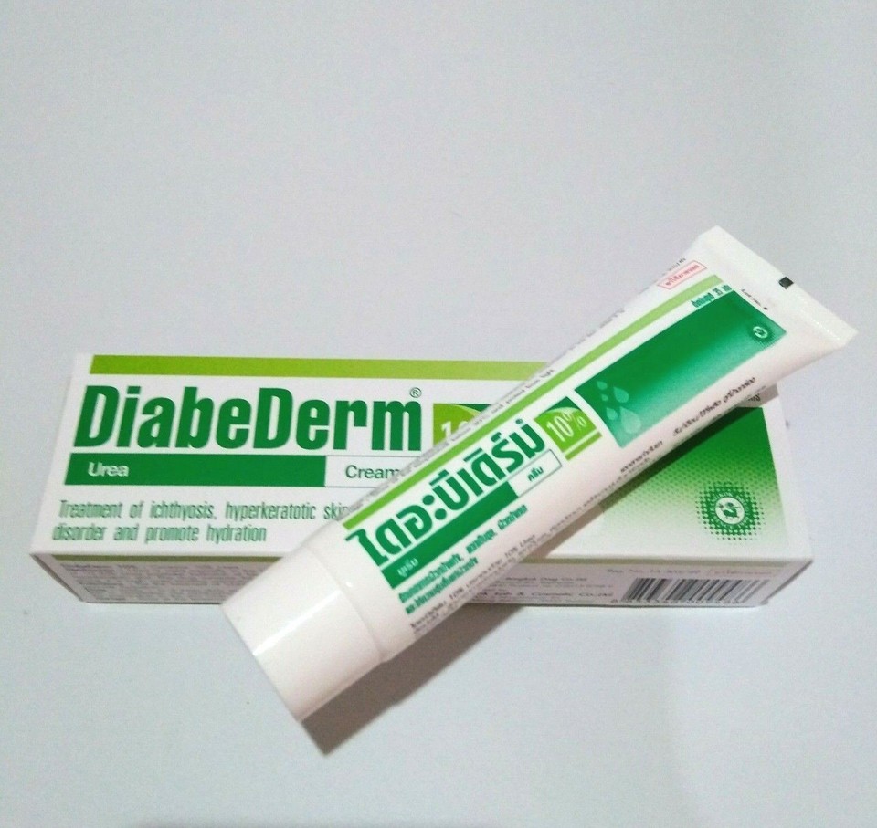 Dry Skin Treatment Promotes Hydration of Keratin Diabederm Urea Cream ...