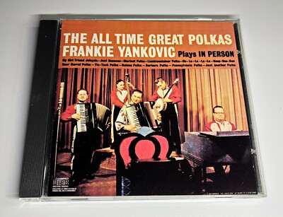 THE FRANKIE YANKOVIC BAND POLKA CD LP "ALL TIME GREATS" SUPER CD 12 ...
