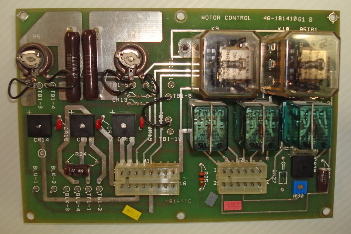 Old Ge X Ray Control Panel