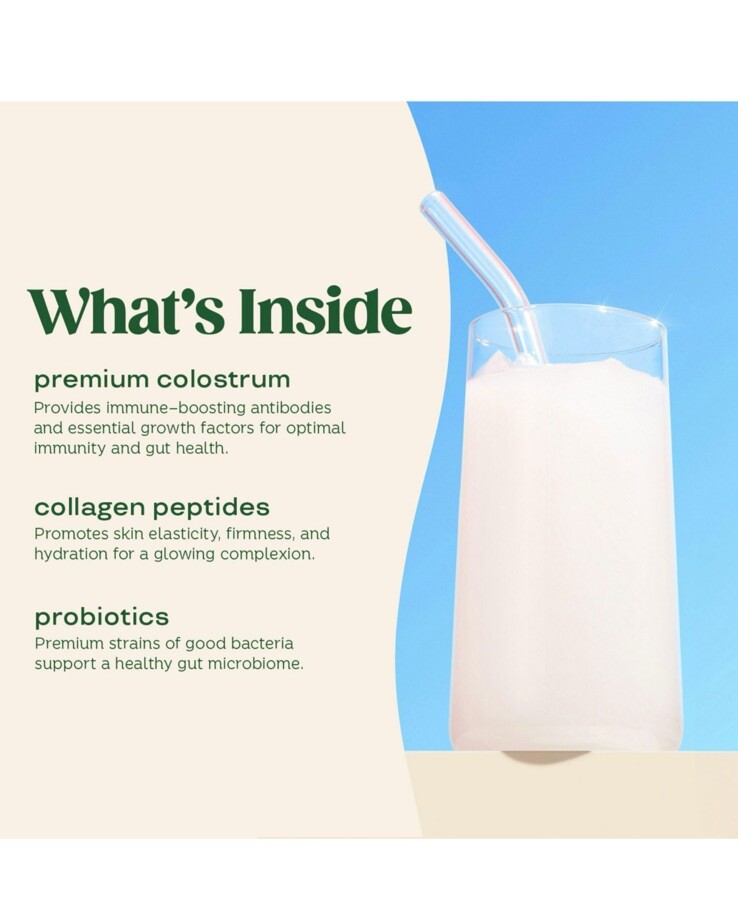 Bloom Nutrition Colostrum & Collagen Peptides, 8 oz (226.6g) | eBay