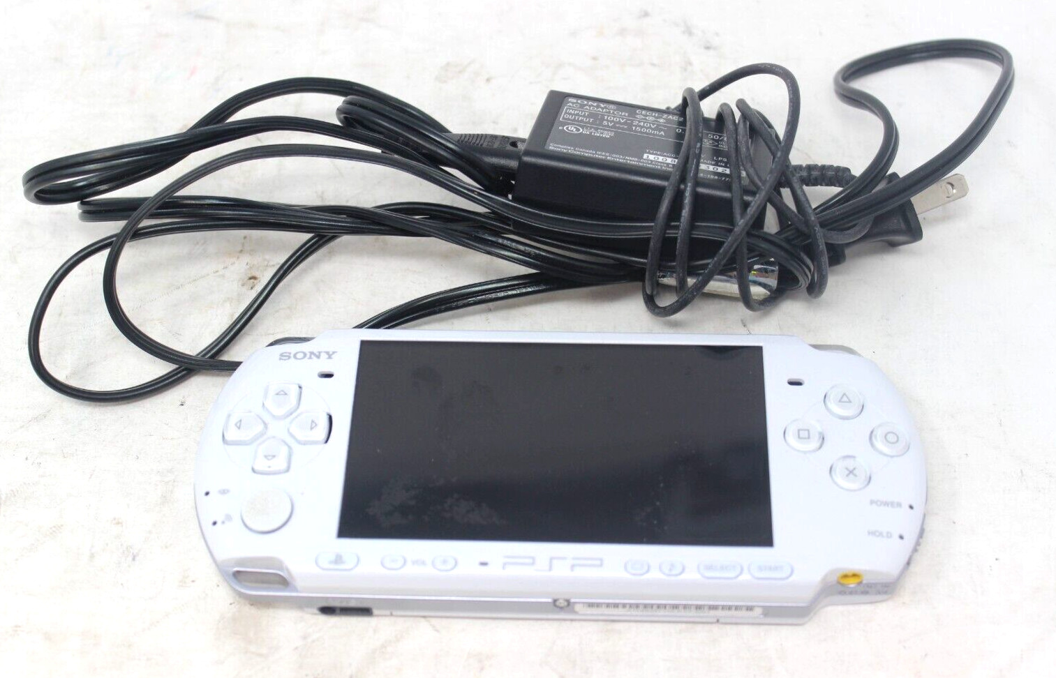 Sony Playstation Portable PSP PSP-3001 Handheld Game System White