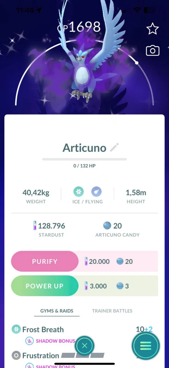 Shadow Articuno