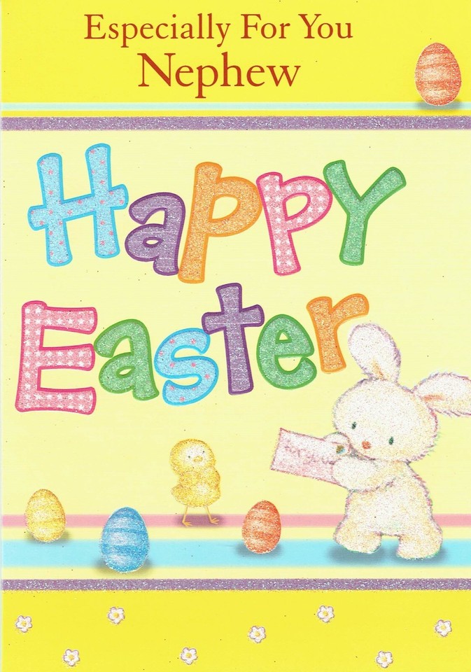 CUTE EASTER CARD ~ FAMILY AND FRIENDS ~ SOMETHING FOR EVERYONE | eBay UK