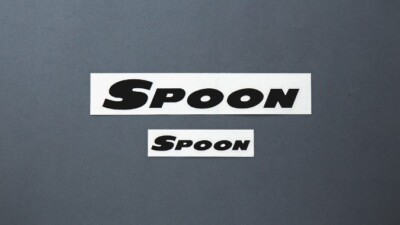 SPOON SPORTS TEAM Sticker Decal 20cm/10cm Set INTEGRA DC2 TYPE-R GSR ...