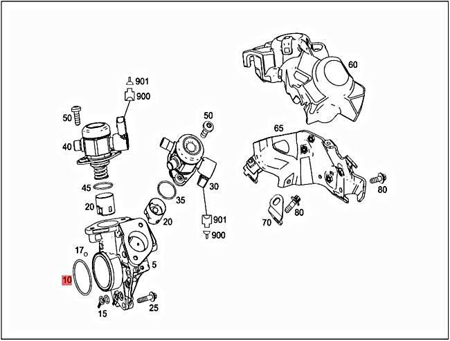 Genuine MERCEDES O-ring 0169975045 | eBay