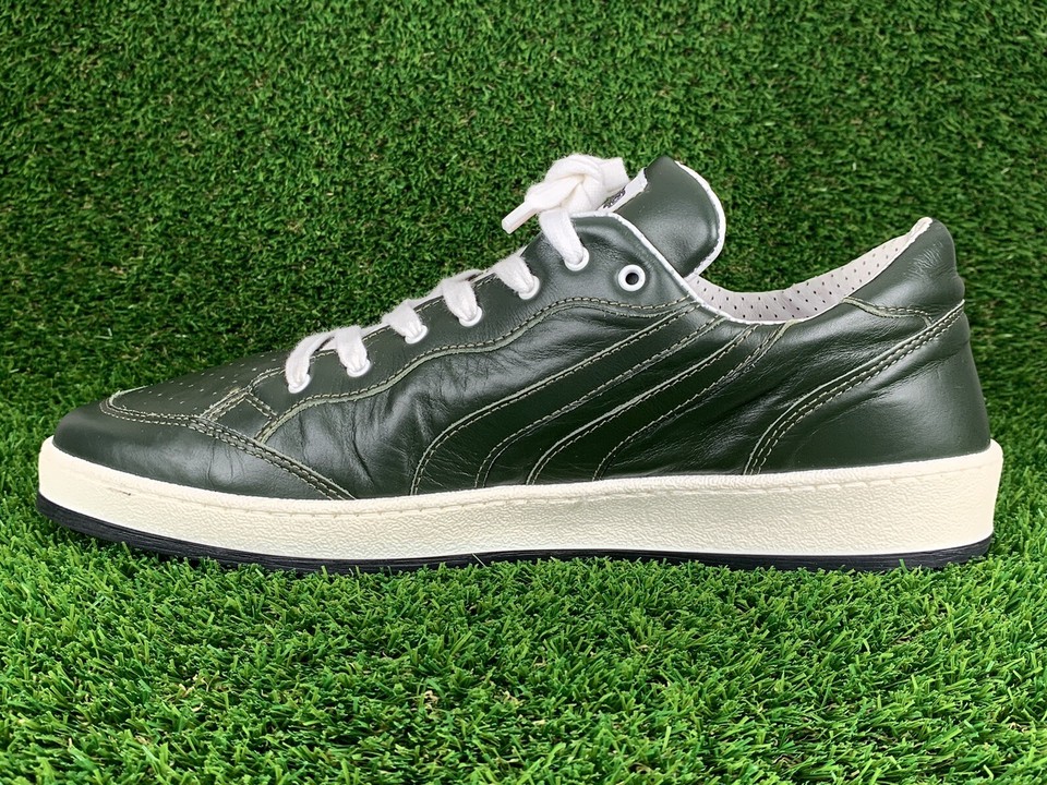 Mecap Libera Tutti Green Leather Sneakers Men's Size 13 | 46 Made in ...