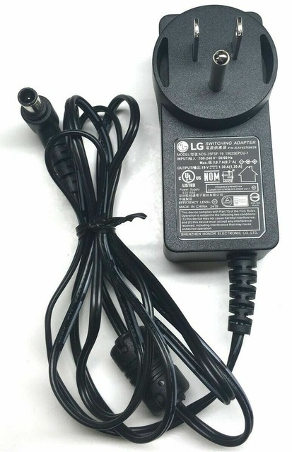 Genuine LG Monitor Switching AC Power Adapter Ads-25fsf-19 Eay62768628 ...