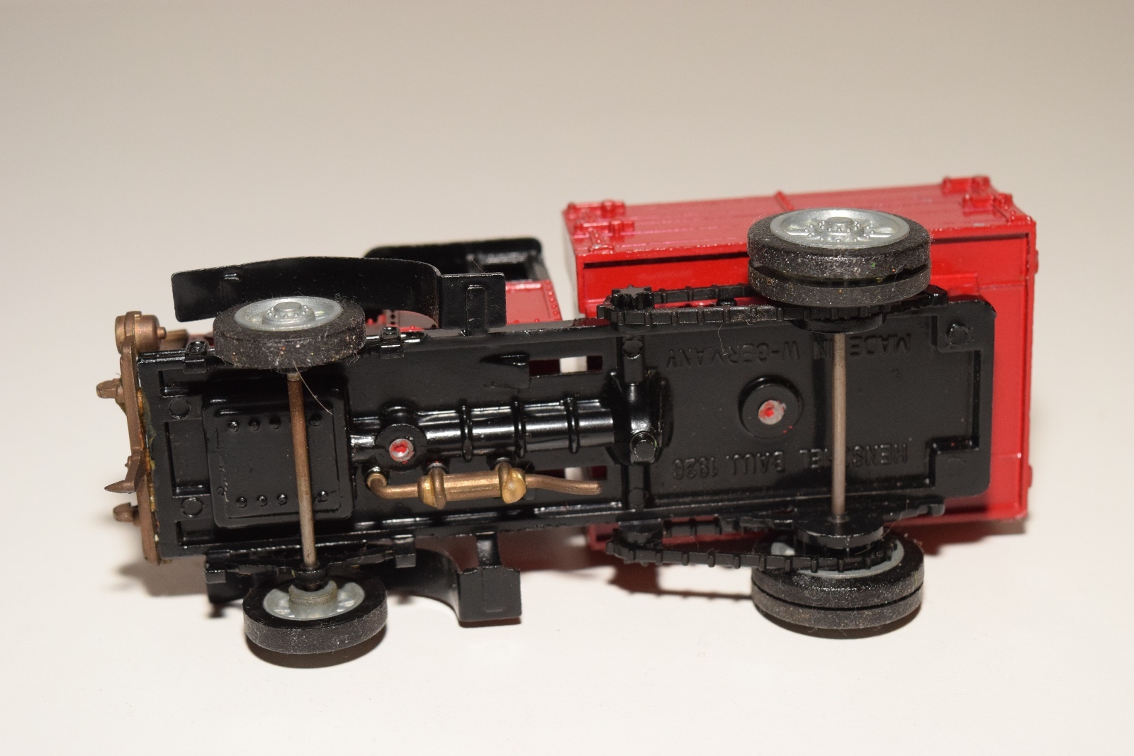 CONRAD CURSOR NZG HENSCHEL KIPPER TIPPER RED BLACK EXCELLENT CONDITION ...