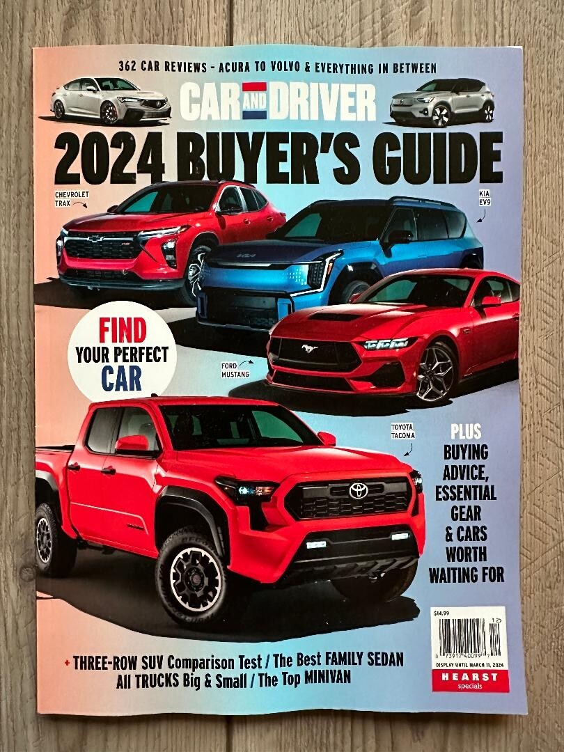 CAR n DRIVER 2024 BUYER'S GUIDE 362 Car Reviews FIND THE PERFECT CAR Ex ...