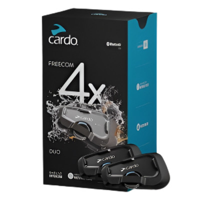Cardo Freecom 4X Bluetooth Intercom - Duo Pack | eBay UK