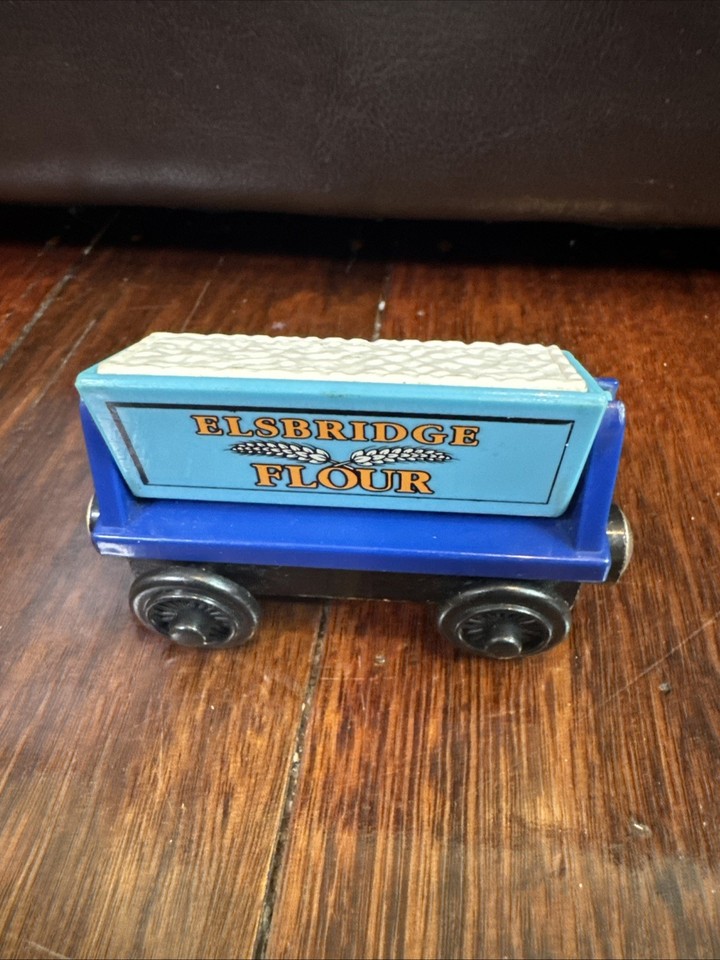 Elsbridge Flour Car – Thomas & Friends Wooden Railway Cargo Train 2003 ...
