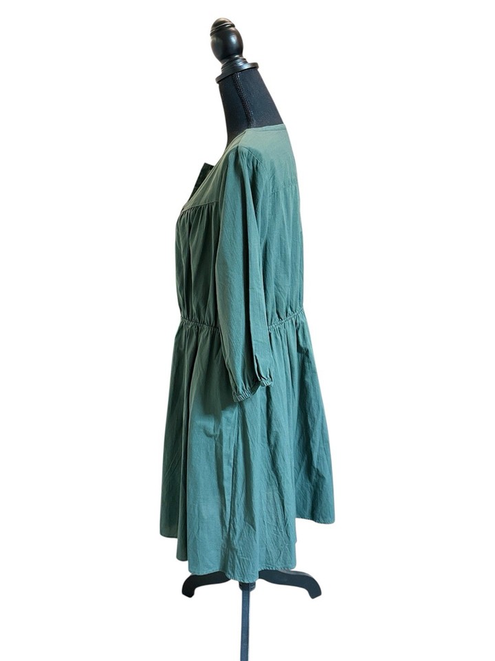 Terra Sky Button Front Dress Womens Sz 14W | eBay