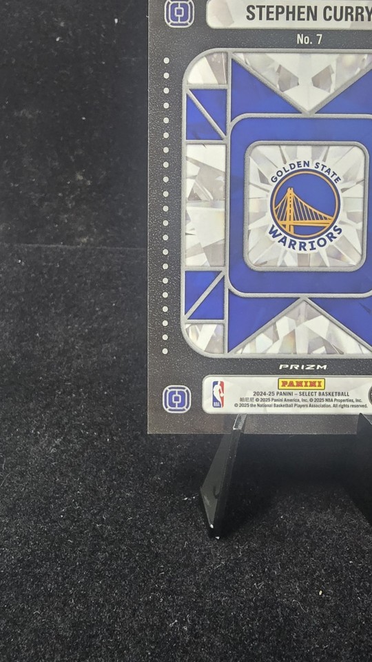 2024 Select Crown Jewels SSP Steph Curry #7 Case Hit Golden State ...