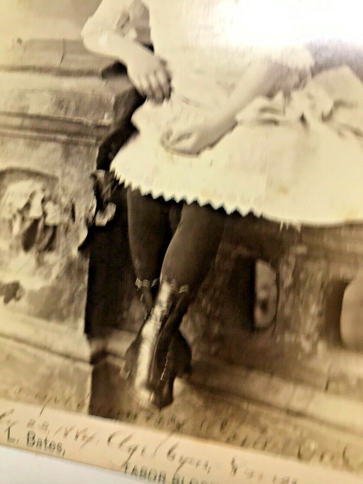 1884-Cabinet Card-Denver Colorado-W L Bates Tabor Block-Aunt Helen (P4 ...