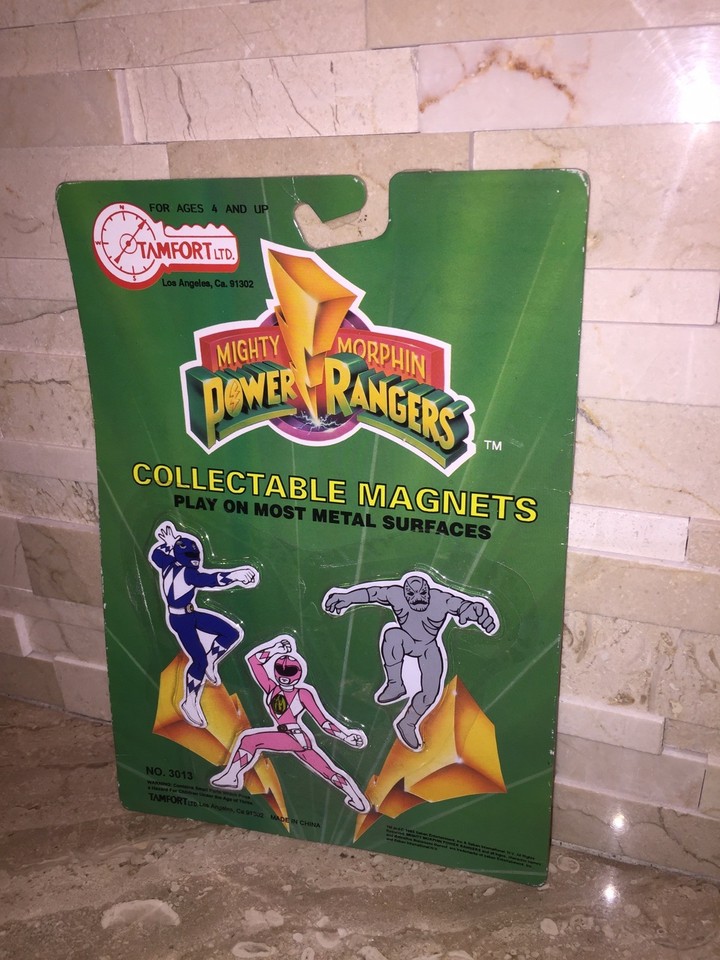 POWER RANGERS TAMFORT COLLECTABLE MAGNET SET | eBay