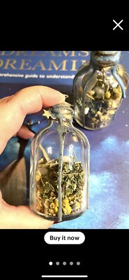 Spell Charm Bottle for Calm and Sleep! Witch Wicca Decoration ...