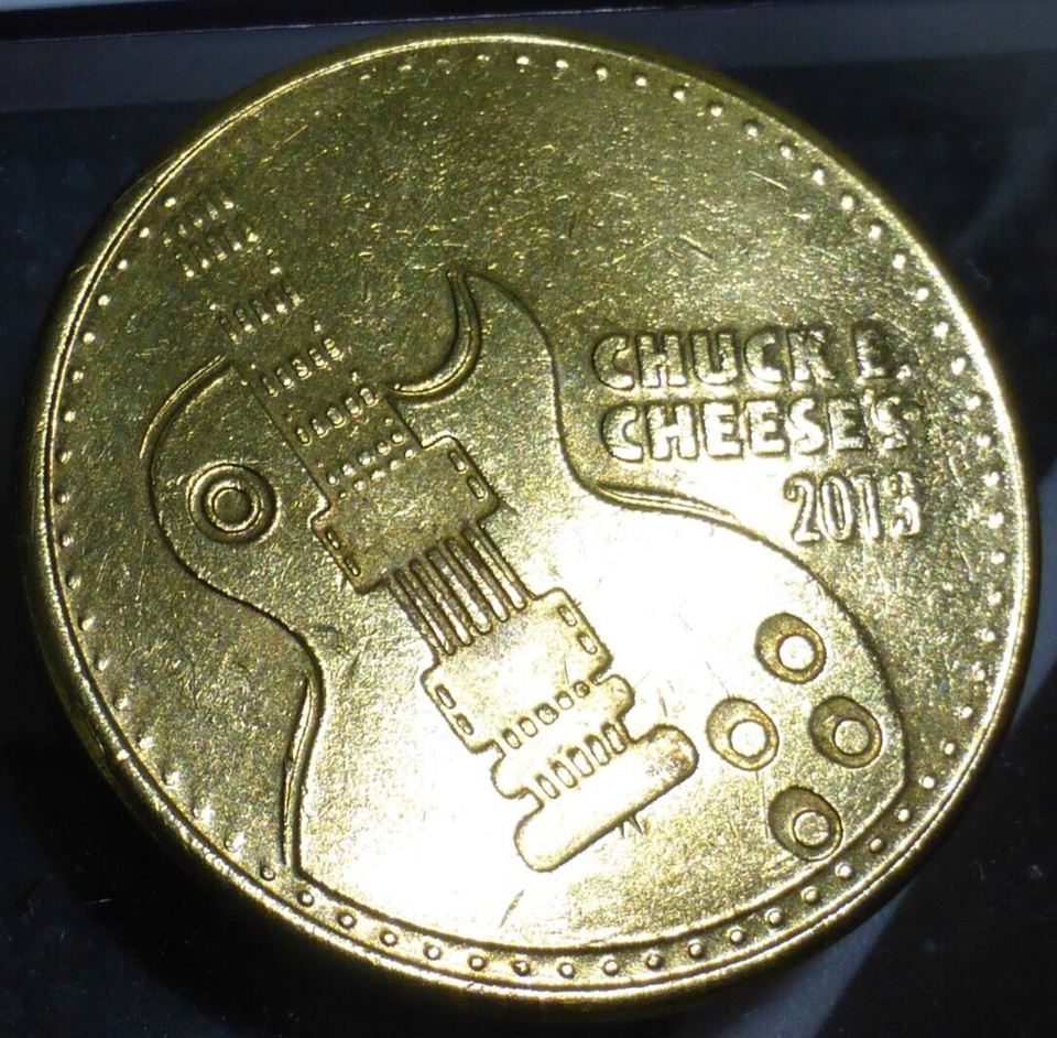 Chuck E. Cheese Token, Type 5 (2013-2016) Chucky Cheese's Great Gift ...
