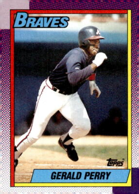1990 Topps #792 Gerald Perry - Atlanta Braves | eBay