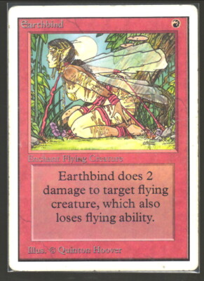 MTG Earthbind Unlimited Edition Magic The Gathering | eBay