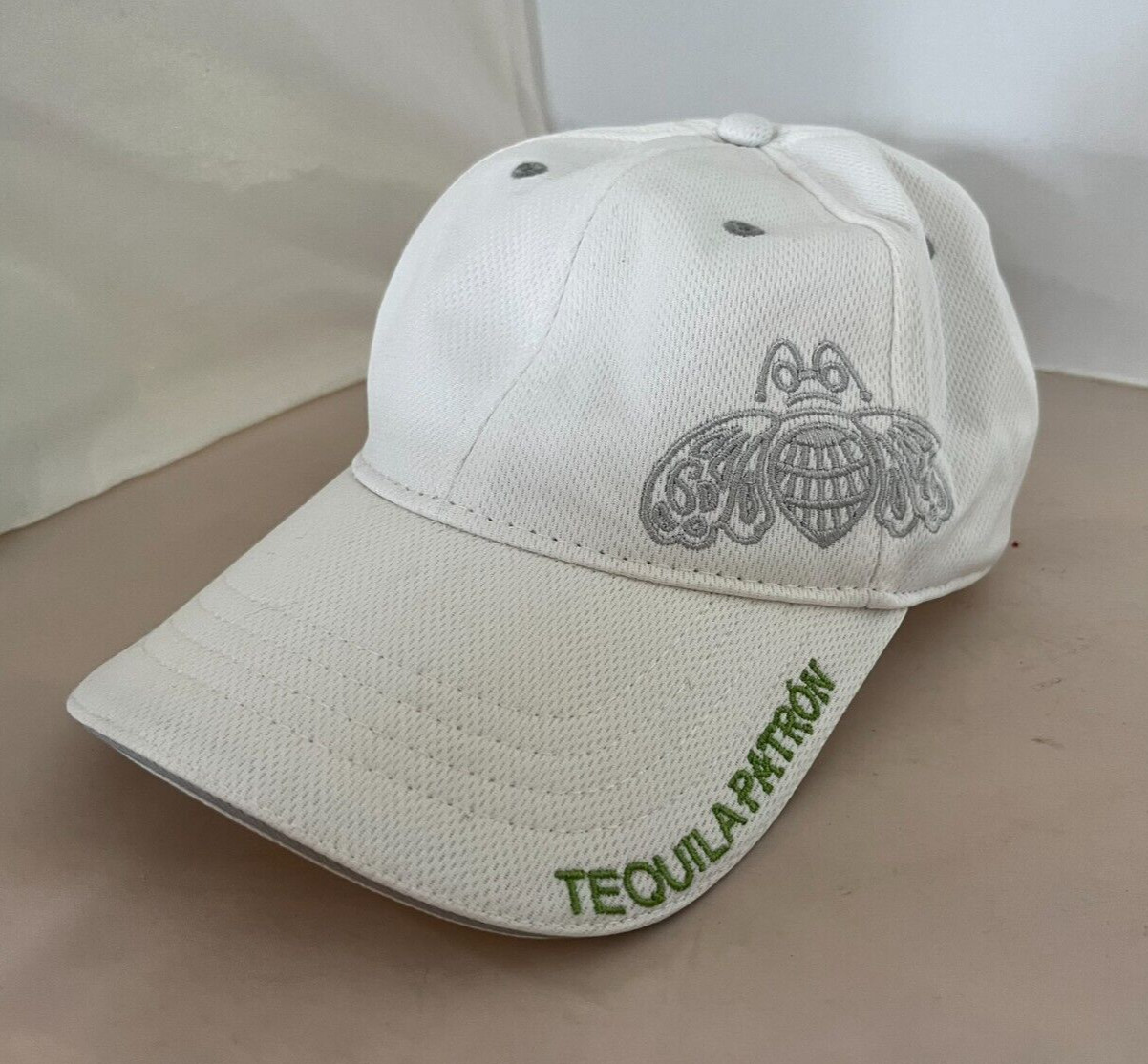 Patron Tequila Hat White Adjustable Baseball Cap - Po… - Gem