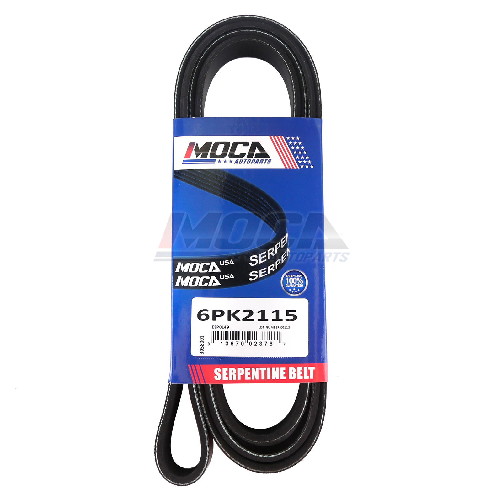 EPDM Serpentine Belt for Ford Porsche Cadillac DTS Buick Honda HR-V ...