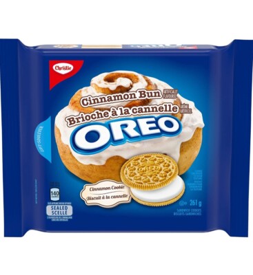 6 Boxes Of Oreo Cinnamon Bun Flavored Cookies 261g each | eBay