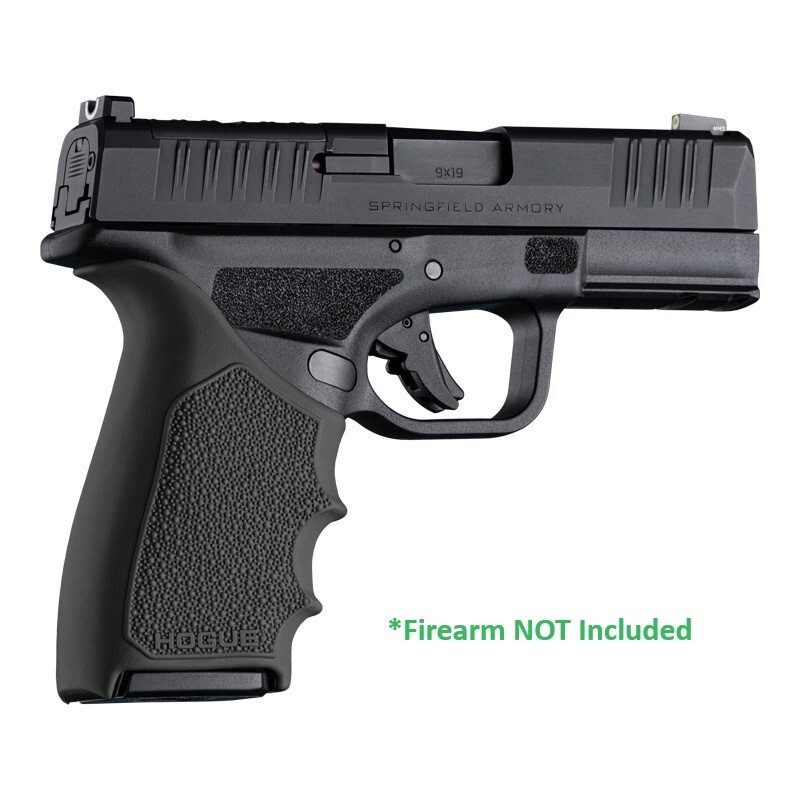 Hogue HANDALL Beavertail Grip Sleeve Springfield Hellcat Pro Black ...