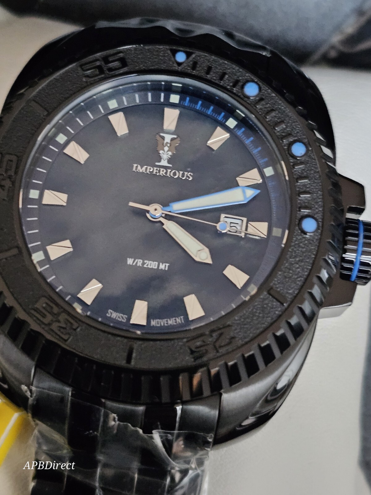 Invicta - IMPERIOUS- Gear Head - Swiss Ronda 515 Quartz 50mm - mens ...