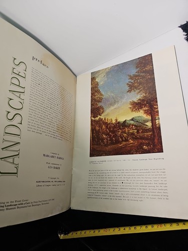 Vintage 1964 LANDSCAPES BY THE MASTERS Margaret Harold Gus Baker Large ...