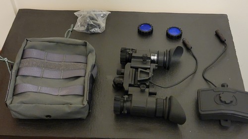 AGM NVG-50 3AW1 Night Vision Goggles Gen 3+ White Phosphor ...