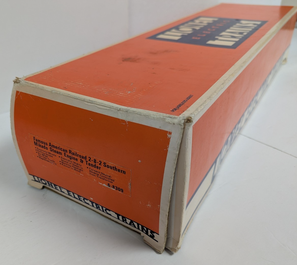 Lionel Trains Famous American Railroad 282 Southern Mikado Steam Engine ...
