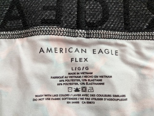 American Eagle Boxers Men's Large Red Flex Briefs 6" Inseam Christmas ...