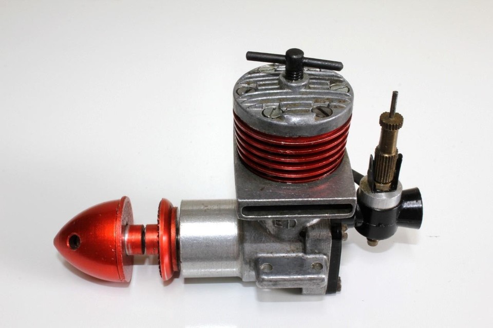 Rare Historical Vintage English E.D. Racer IV 2.49cc R/C Diesel Model ...