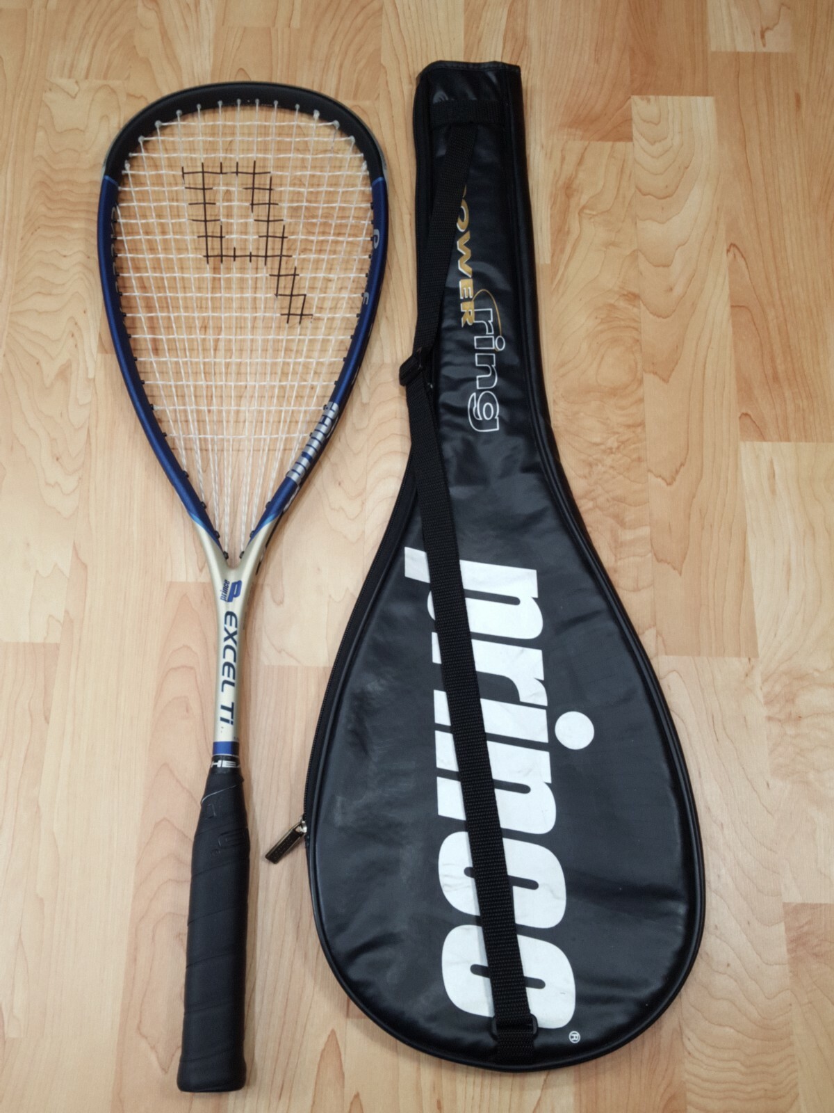 Prince Power Fan Extender Graphite Squash Racquet GUC | eBay