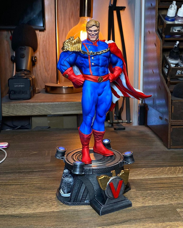 1/6 1/8 Homelander 3D Print Figure GK Model Kit Unpainted Unassembled ...